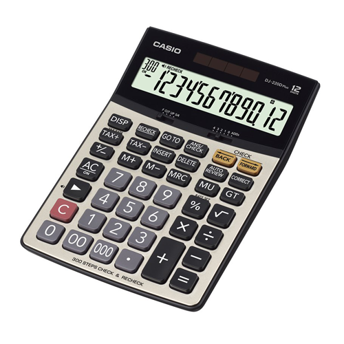 Casio Calculator DJ-200D – RJ Group Plus